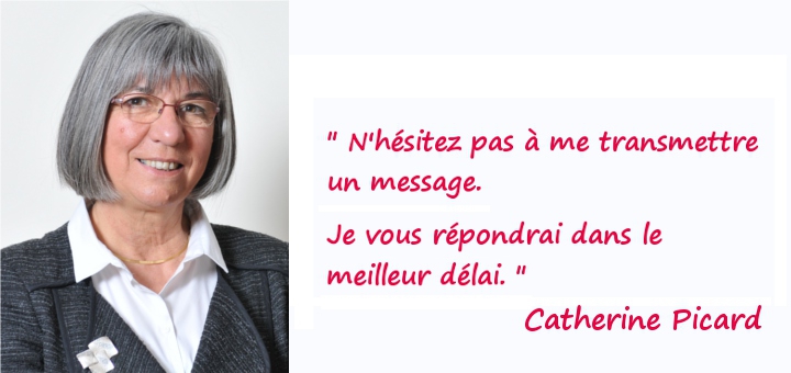 Pour me contacter - Le blog de Catherine Picard - Conseillère ...